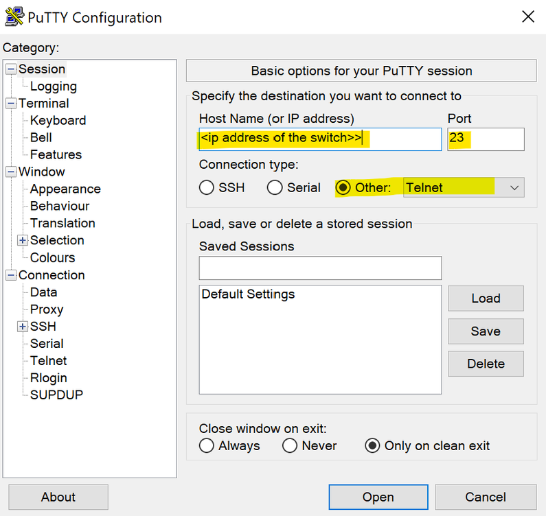 How to access the Command Line Interface (CLI) of the RUCKUS ICX-7150 ...